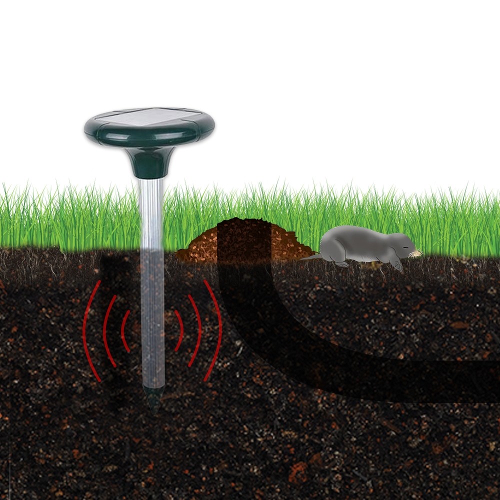 Solar Mole Repeller - Տան համար